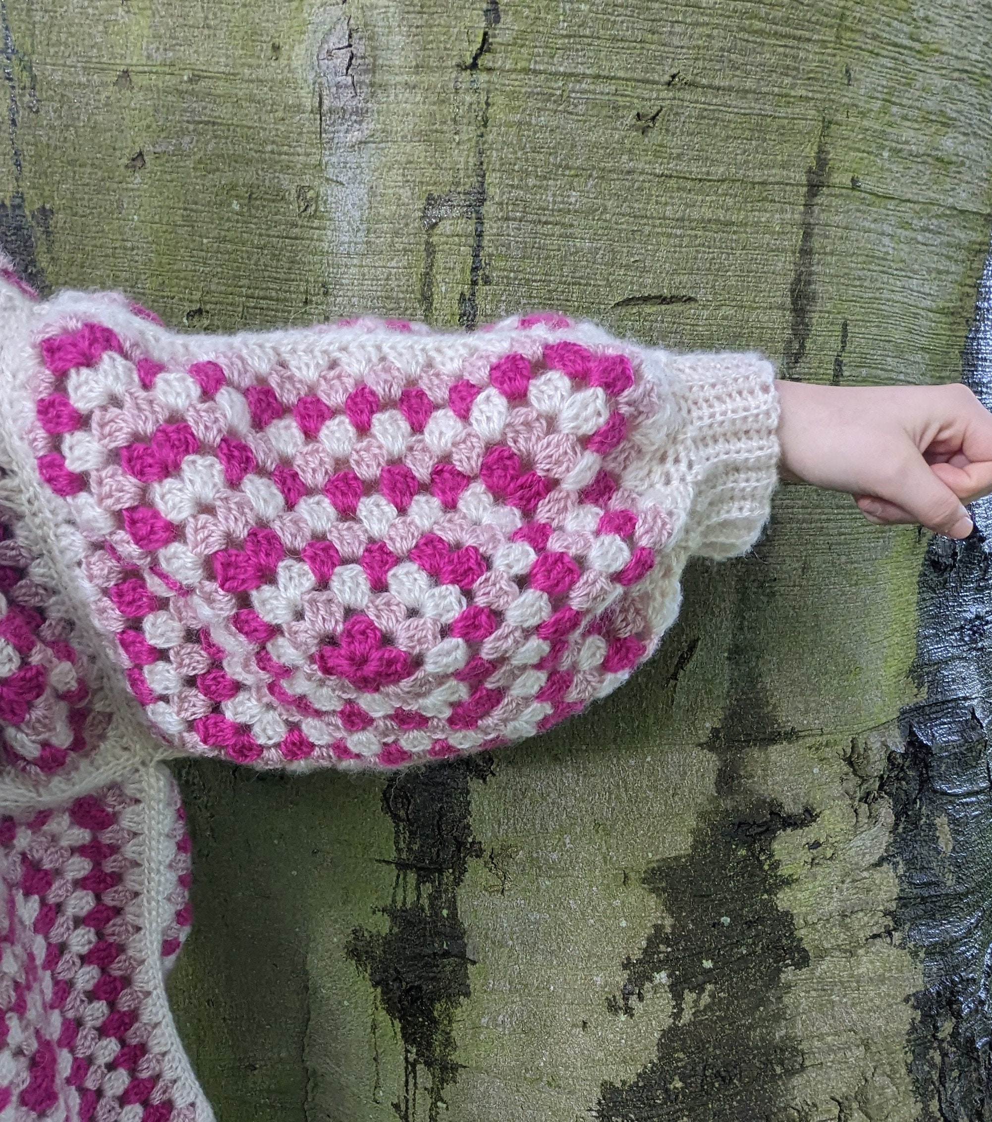 Oversized Granny Square Cardigan - Etsy
