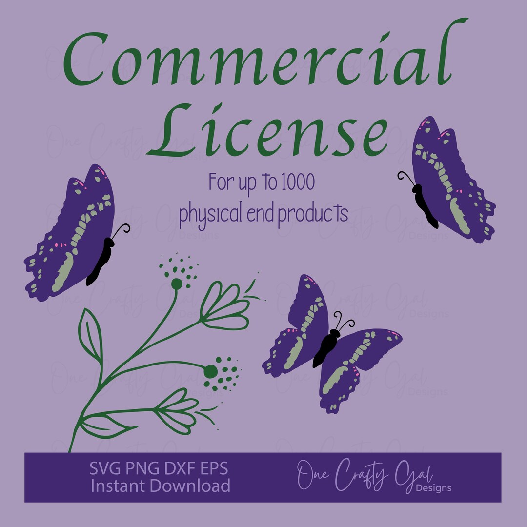 Commercial Use License for Digital Designs , up to 1,000 Physical ...