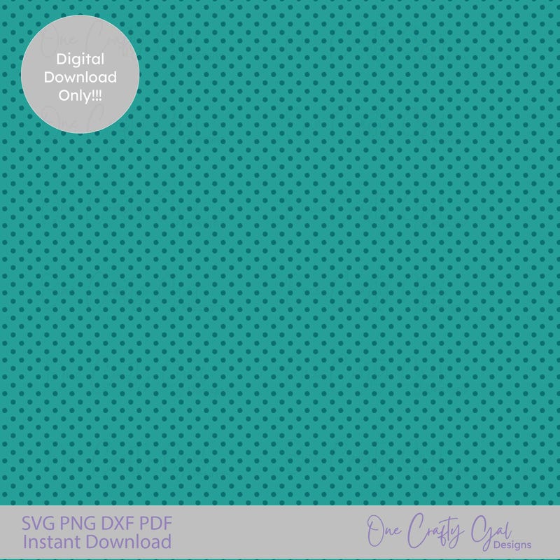 Teal Polka Dots - Etsy