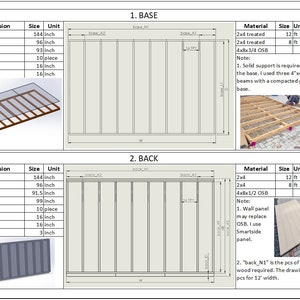 Lean-to Shed Plans. Flexible Size Slant Roof Shed Plan. DIY Woodworking ...