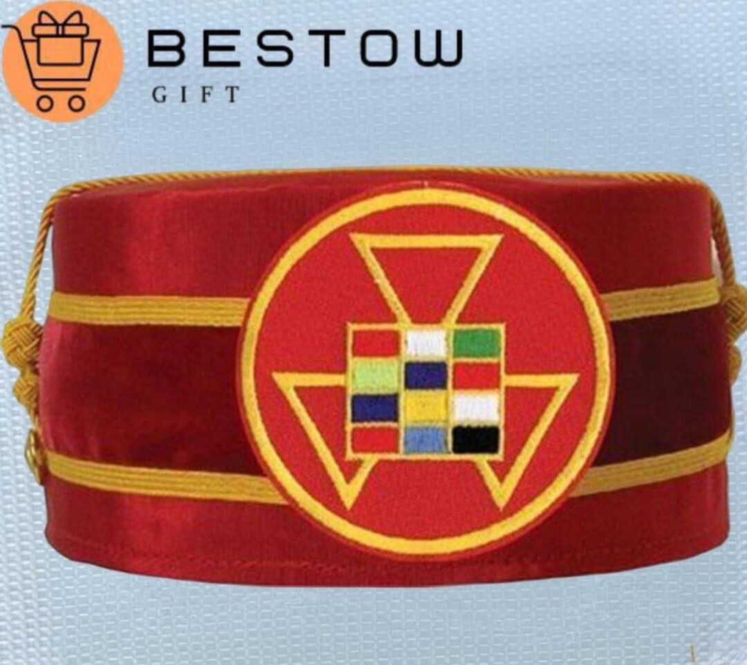 Deluxe Quality Past High Priest Royal Arch Crown Cap; Available in ...