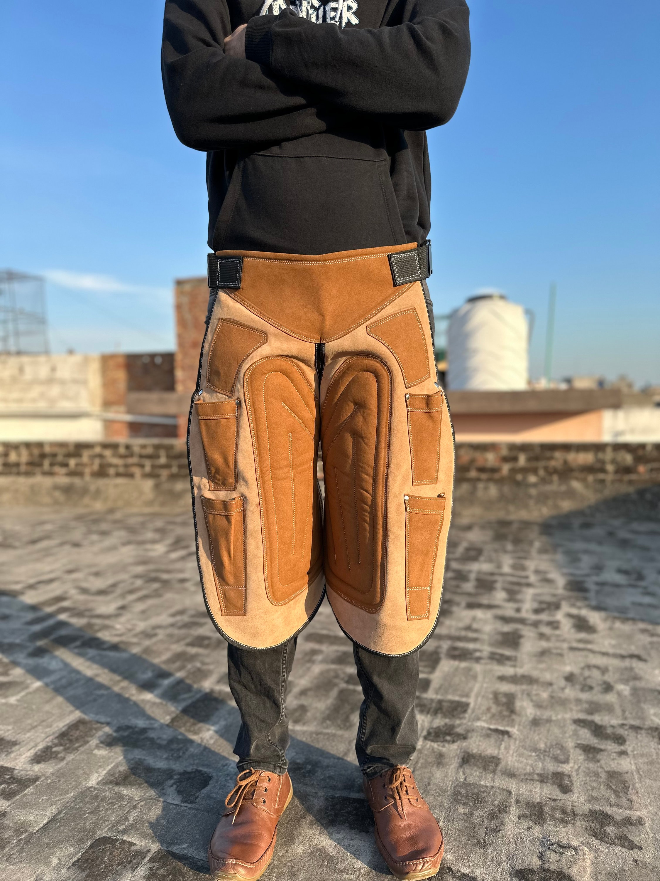 Handmade Premium Leather Farrier Chap, Best Gift for Farrier, Horse ...