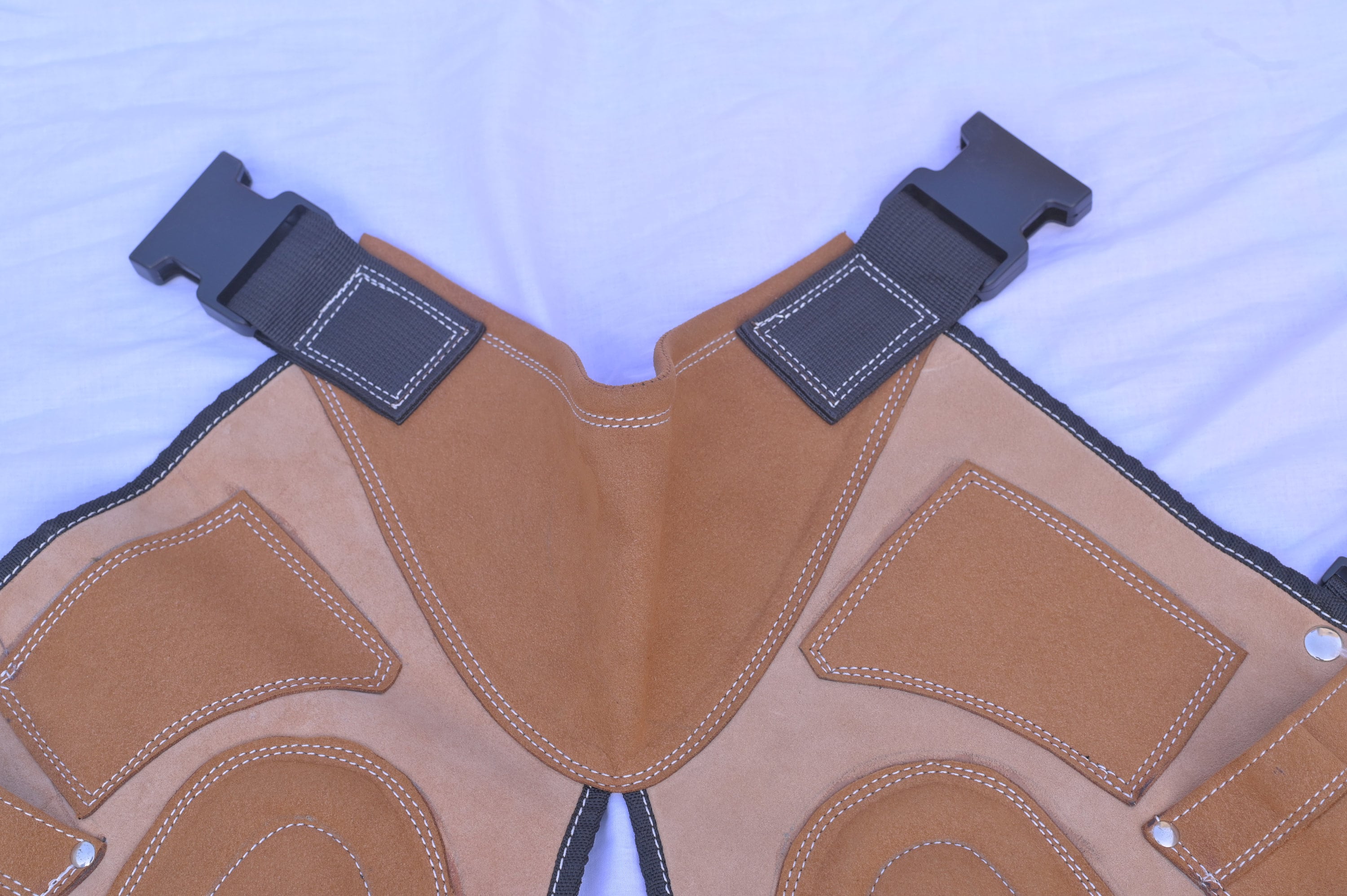 Handmade Full Grain Leather Farrier Chap: Adjustable Tool Apron - Etsy