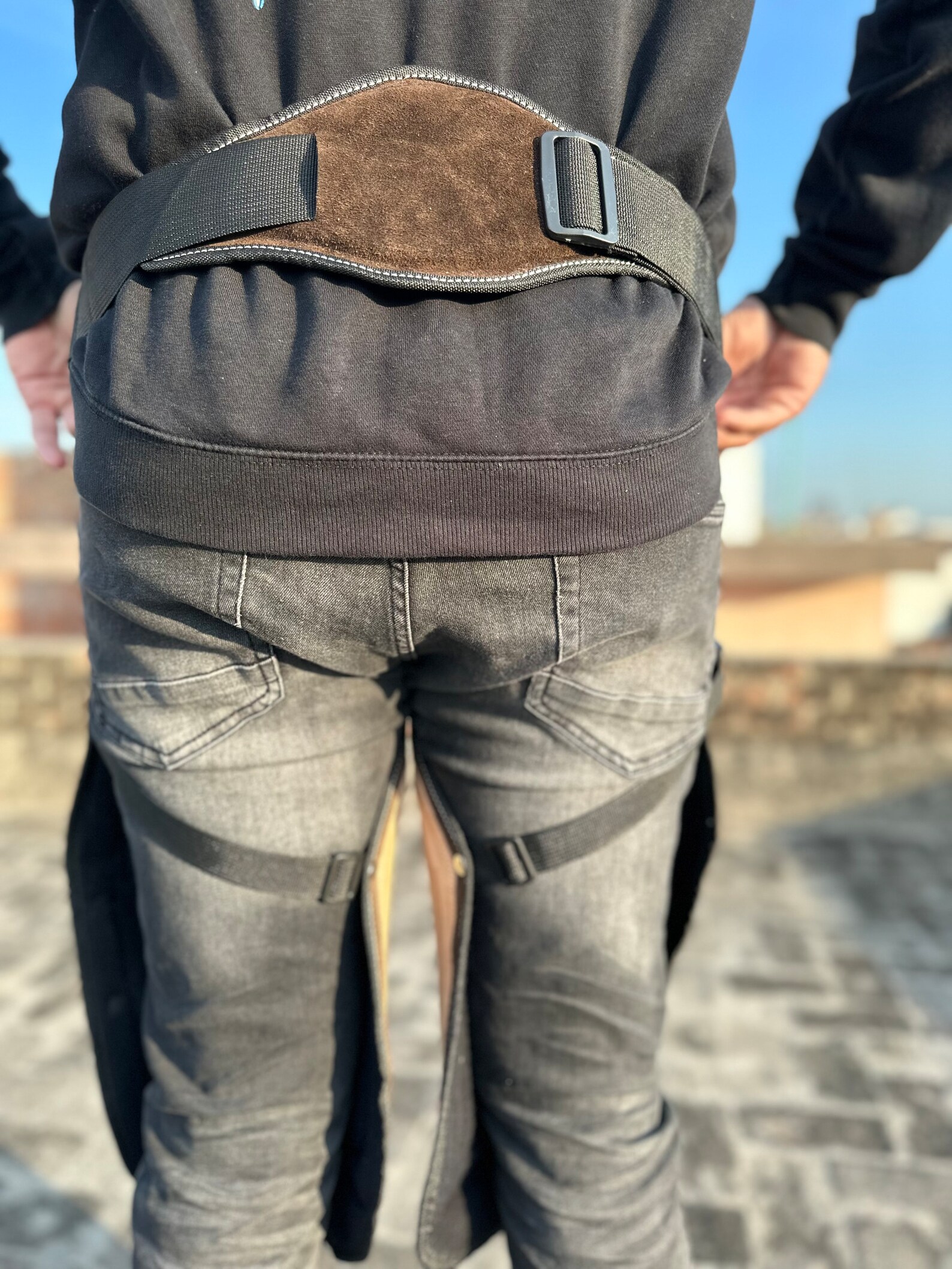 Handmade Full Grain Leather Farrier Chap With Tool Pockets - Etsy