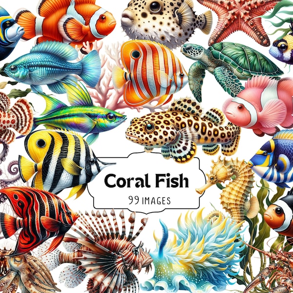 Ocean Fish Printables - Etsy