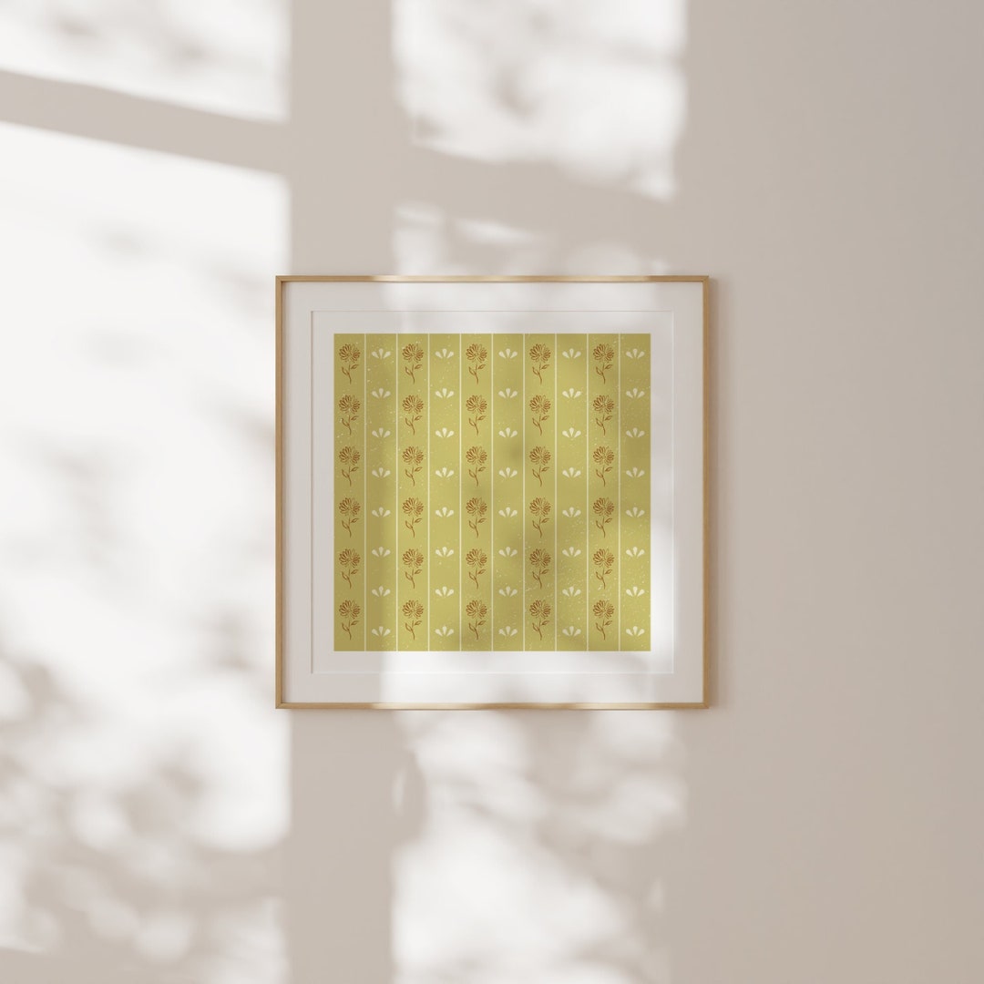 Chartreuse Art Print, Vintage Style Botanical Print, Digital Download ...