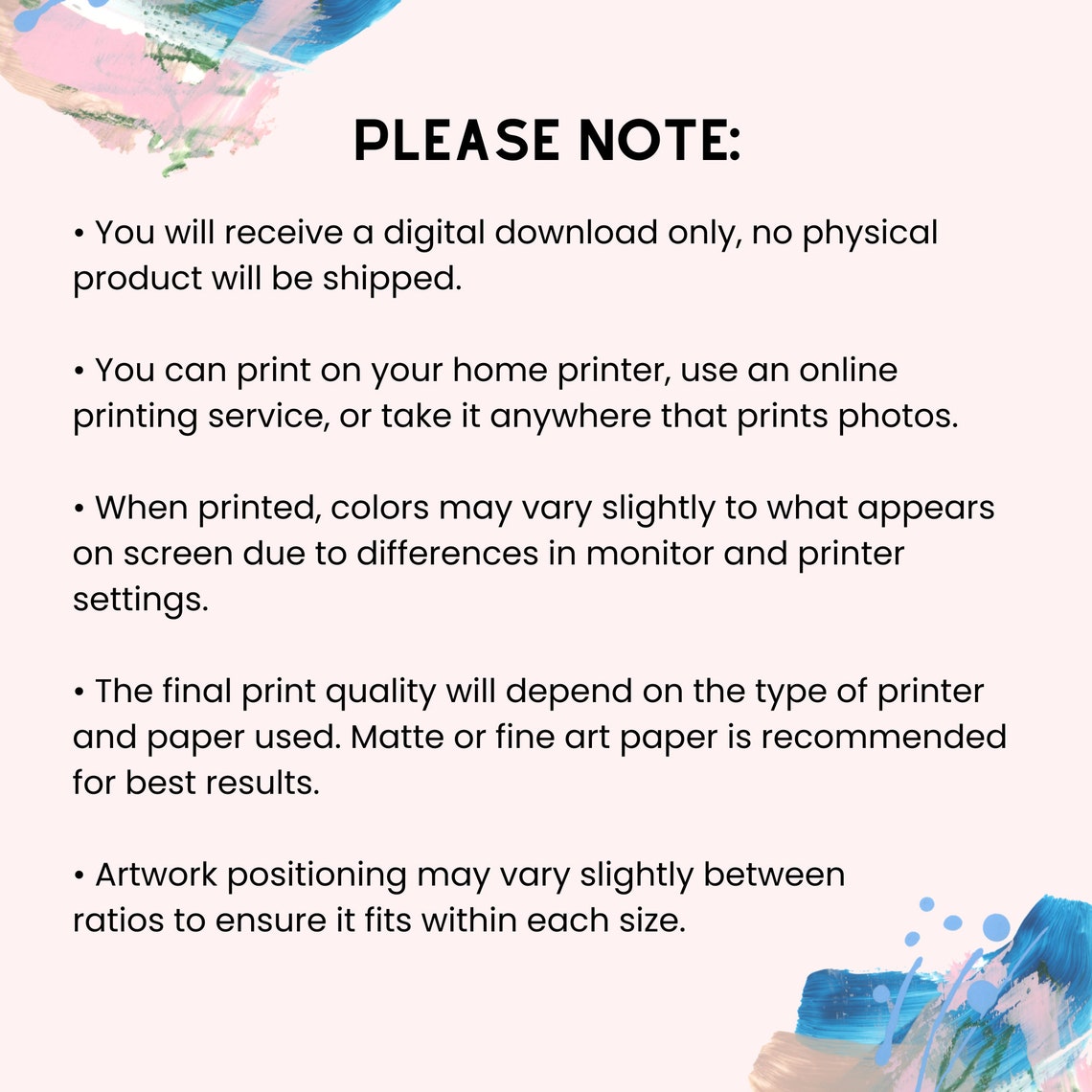 Geometric Flower Art Printable, Digital Print Instant Download ...