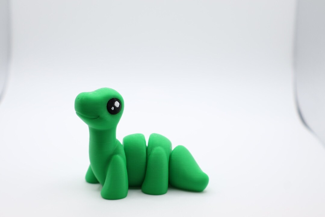 Flexible Brontosaurus - Toy - Etsy
