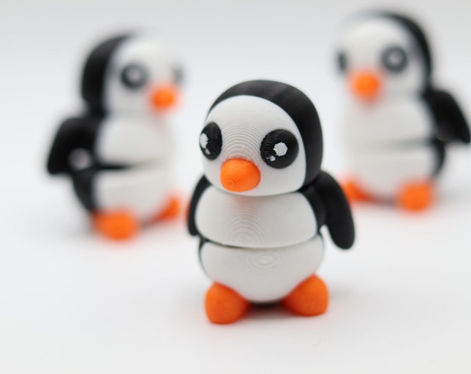 Flexible Penguin - Fidget Toy - Etsy