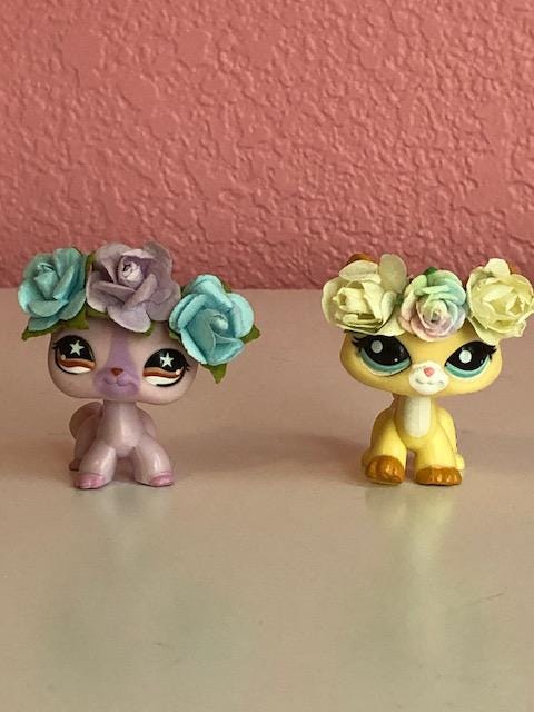 LPS Littlest Pet Shop Flower Crown Accessories - Etsy