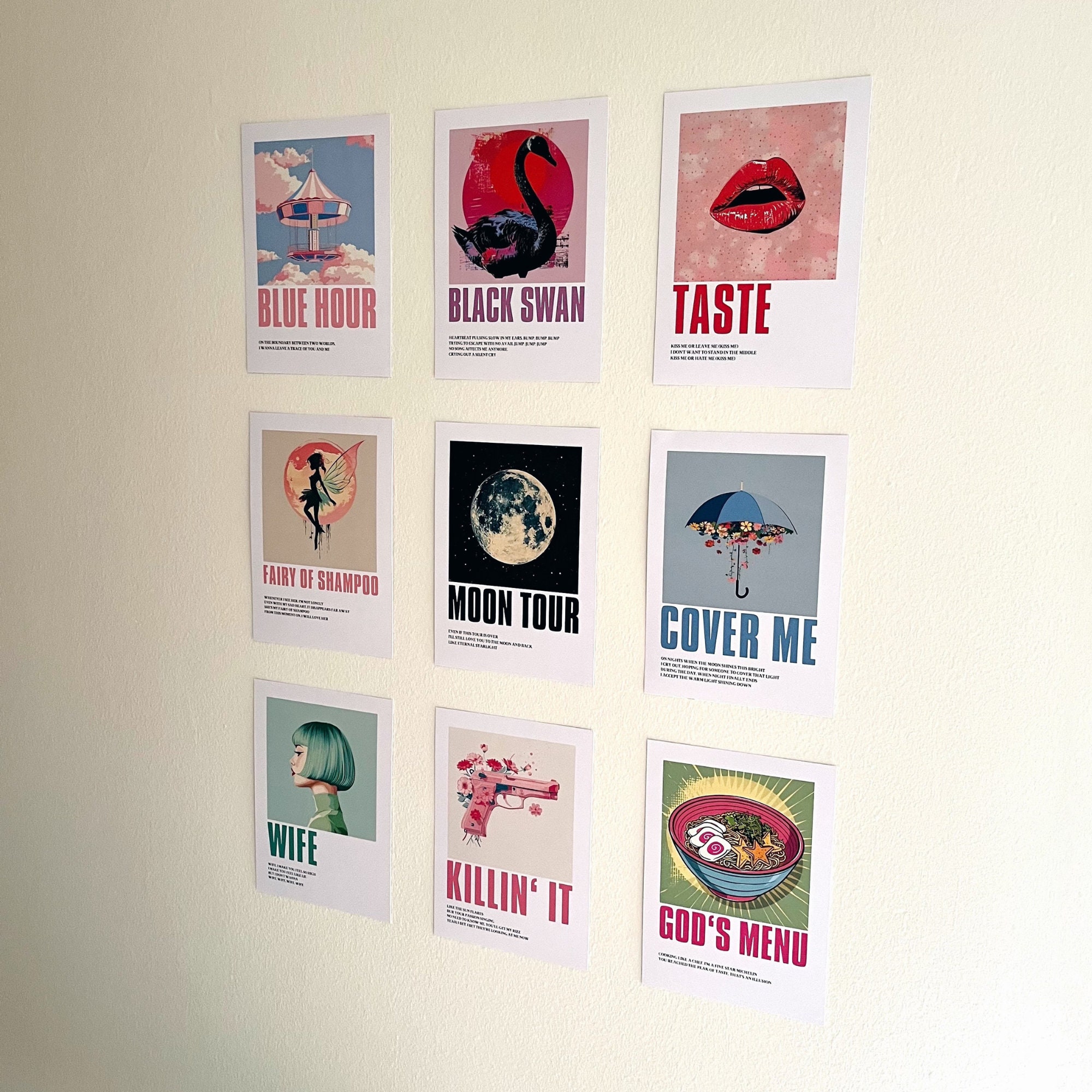 TXT "blue Orangeade" Digital Wall Print - Aesthetic Kpop Decor - Etsy