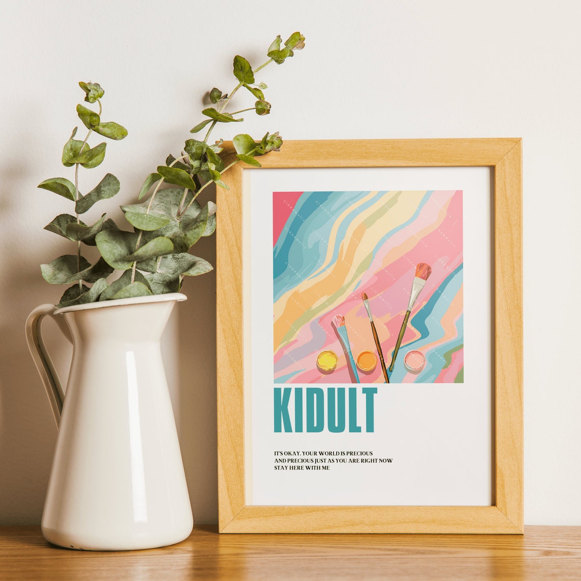 Seventeen "kidult" Digital Wall Print - Aesthetic Kpop Decor - Etsy
