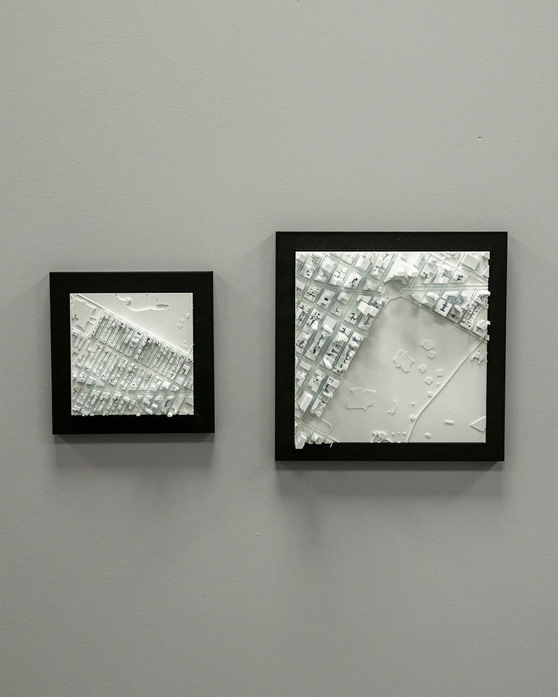 Manhattan 3D City Frame - Etsy