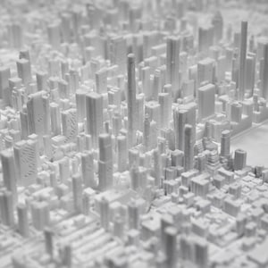 Manhattan 3D City Frame - Etsy