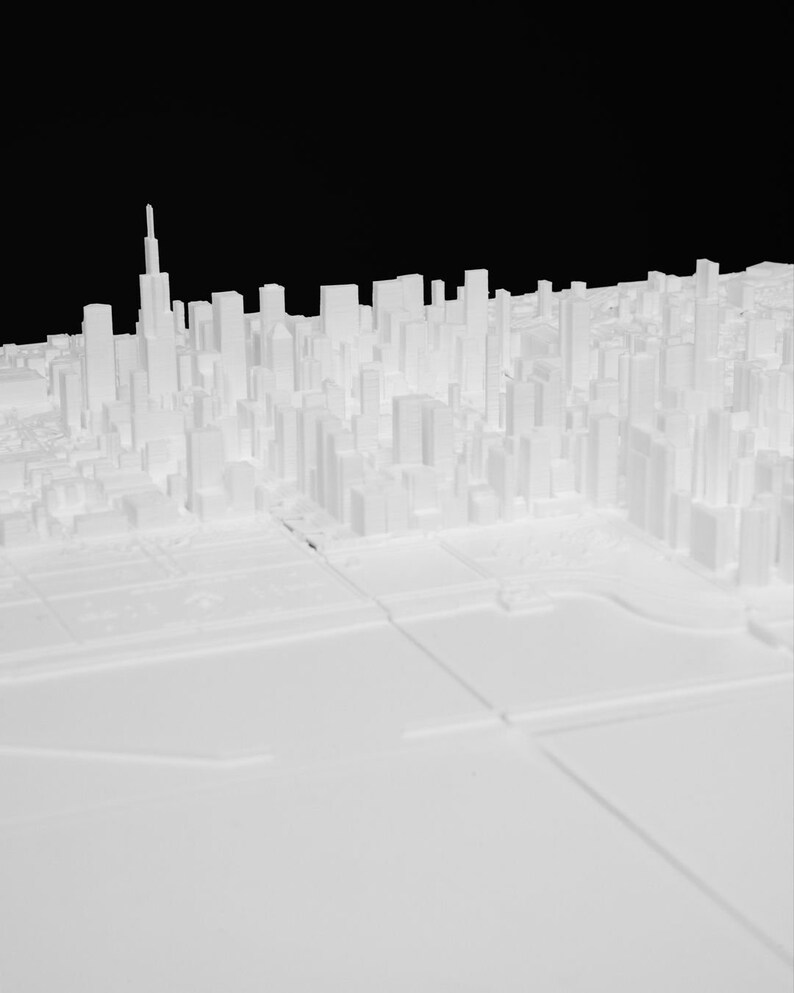 Chicago 3D City Frame - Etsy