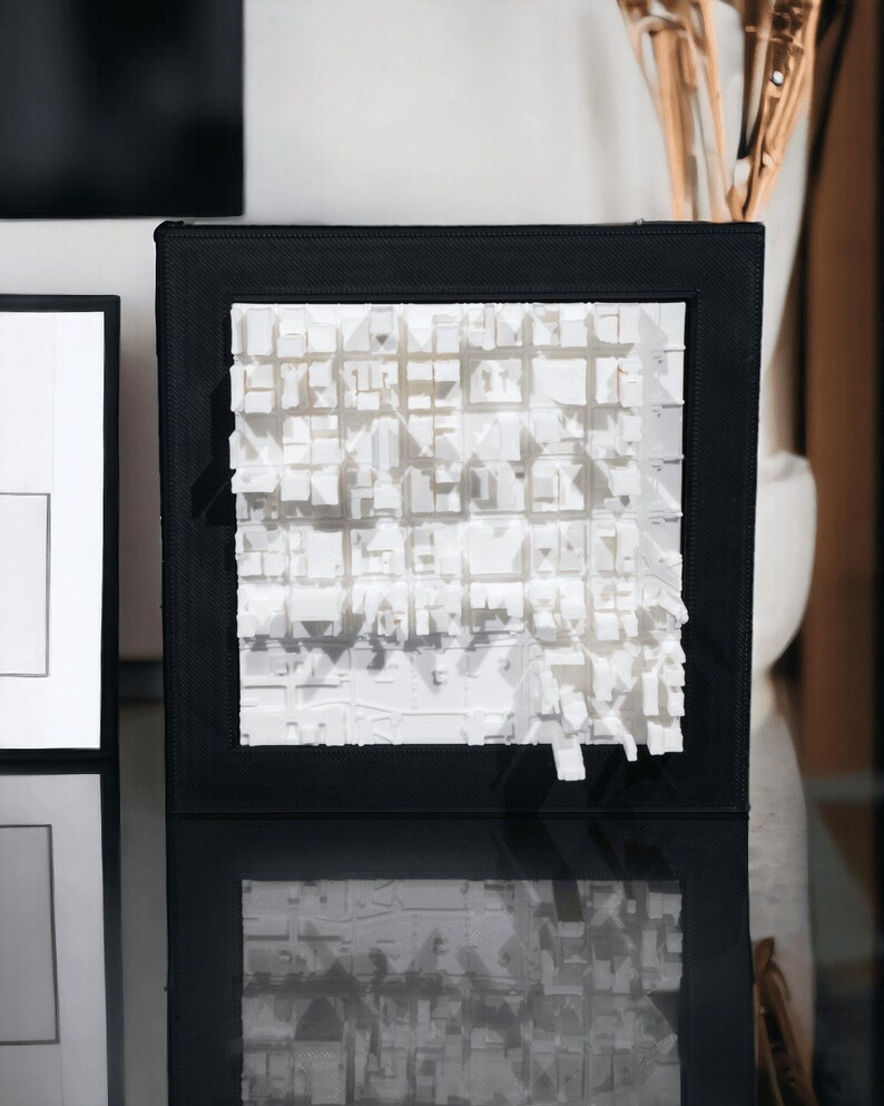 Chicago 3D City Frame - Etsy