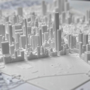 Manhattan 3D City Frame - Etsy