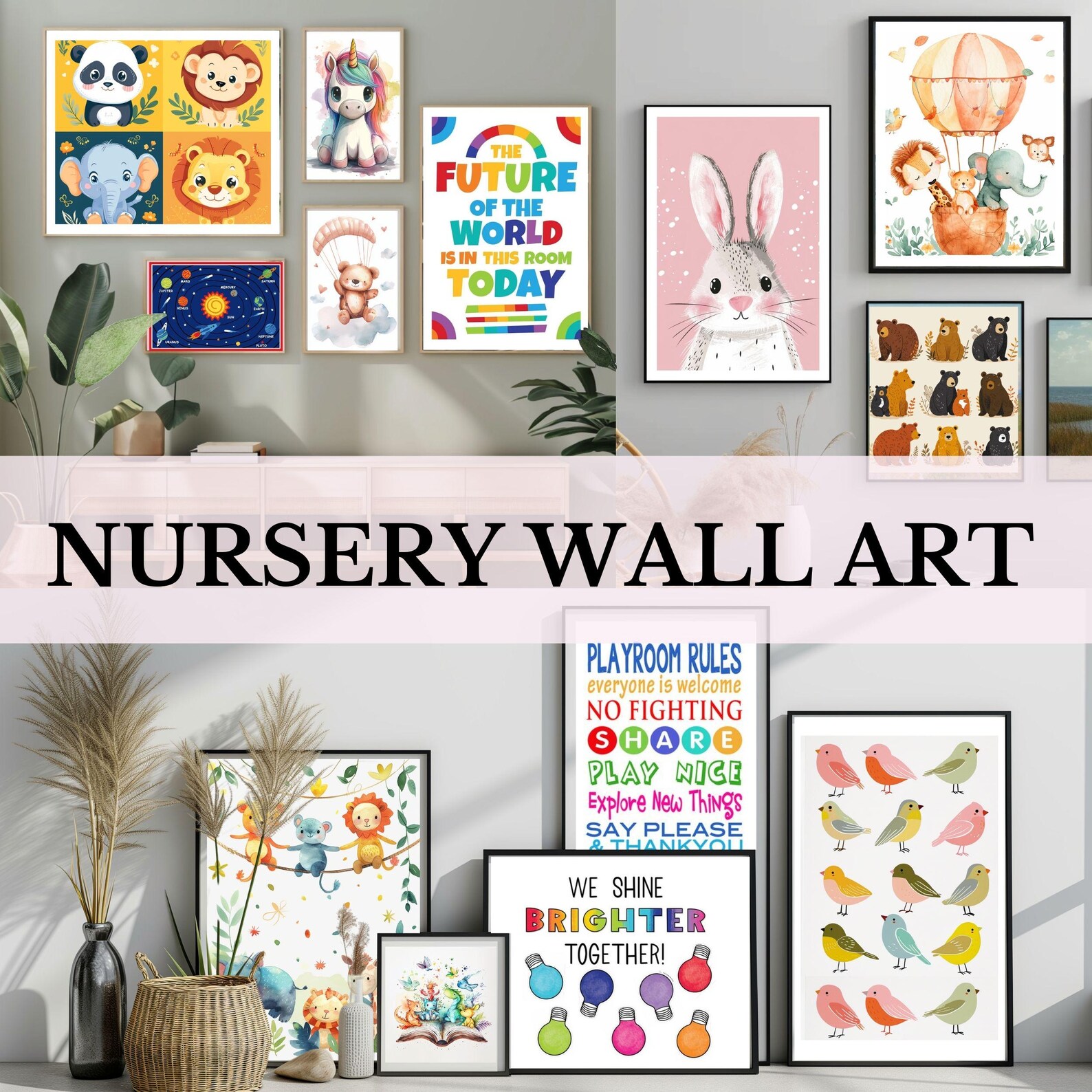 30,000+ Wall Art Megabundle, Eclectic Wall Art, Maximalist, Trendy ...