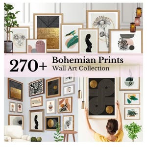 Entire Shop Bundle, 30,000+ Wall Art, Eclectic Wall Art, Trendy Retro ...