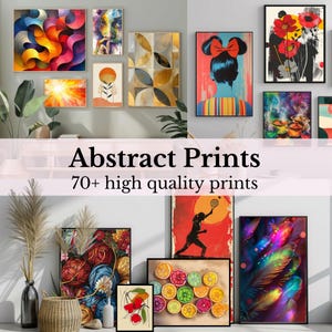 Entire Shop Bundle, 30,000+ Wall Art, Eclectic Wall Art, Trendy Retro ...
