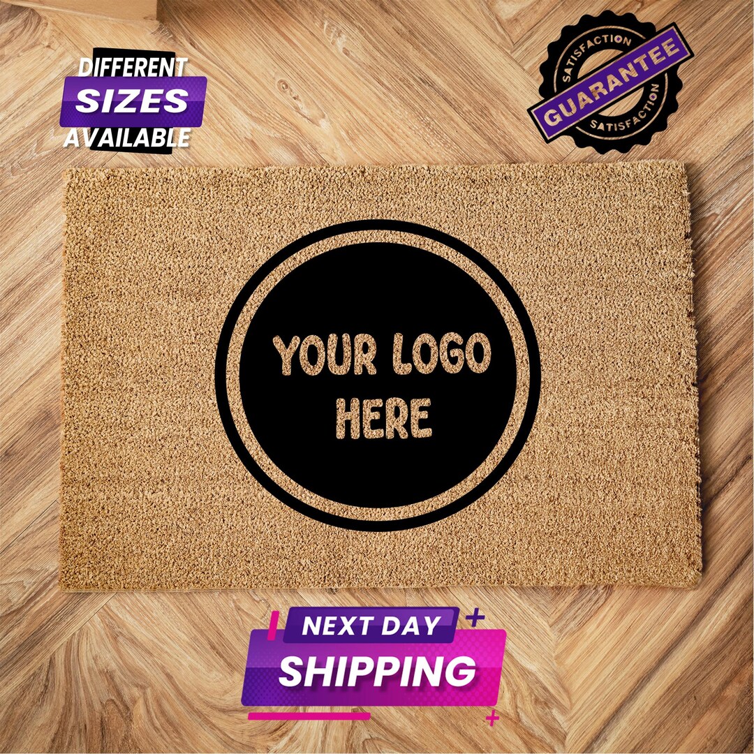 Personalized Logo Doormat, Business Doormat, Logo Doormat, Business ...