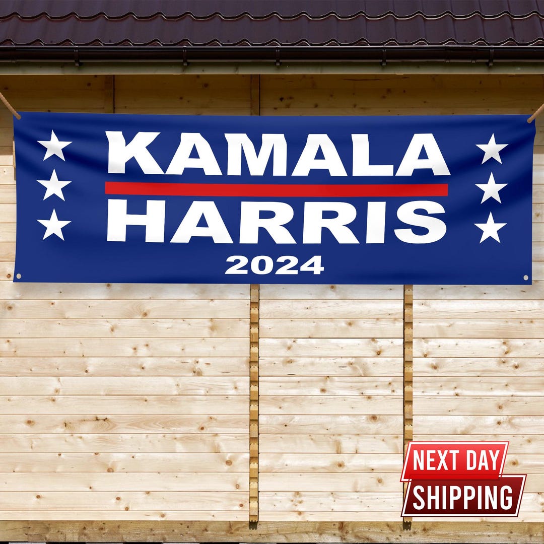 Kamala Harris Banner, Kamala Harris, Kamala 2024, Election Banner ...