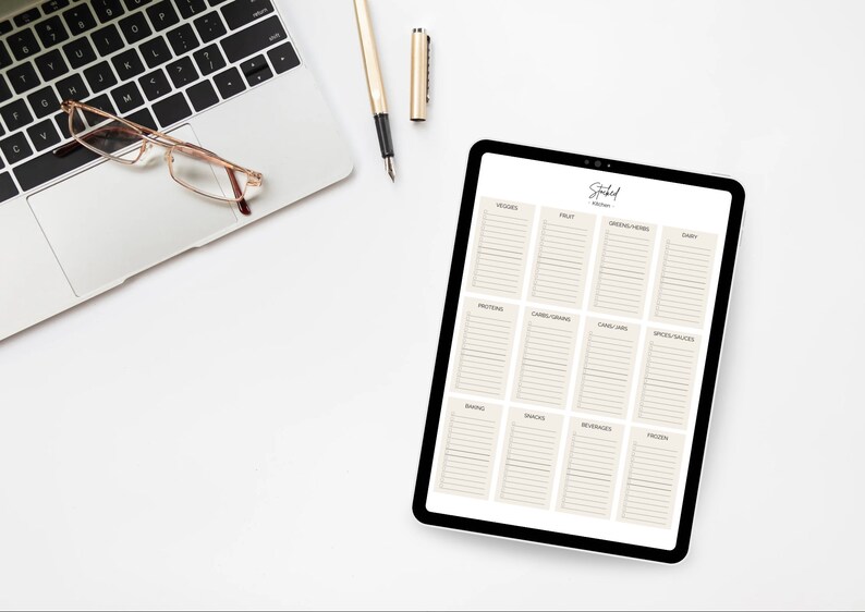 Pantry Inventory | Grocery List | Checklist - Etsy
