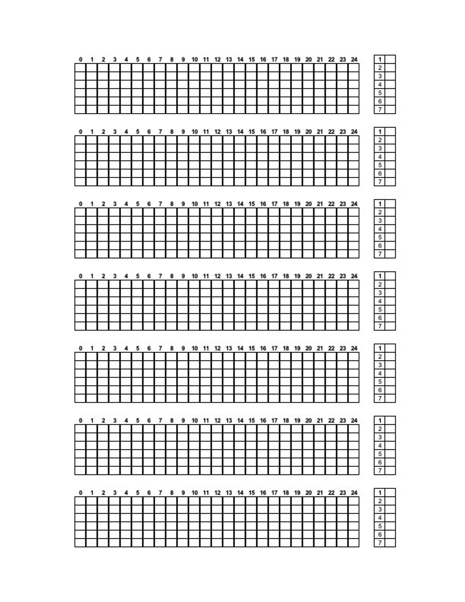 Blank Printable Guitar Diagram for Practice - Etsy