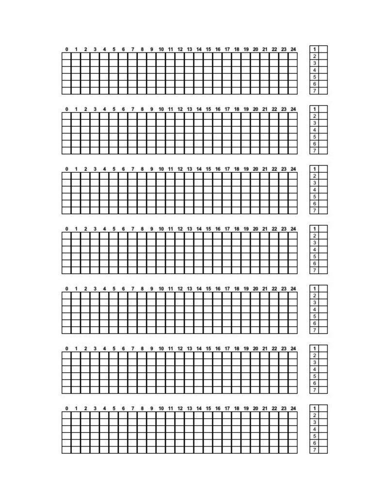 Blank Printable Guitar Diagram for Practice - Etsy