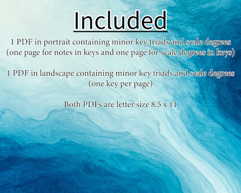 Minor Triads Color Coded Guitar Fretboard Triad Notes in Minor Keys for ...