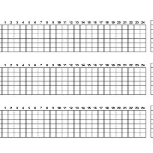Blank Printable Guitar Diagram for Practice - Etsy Canada