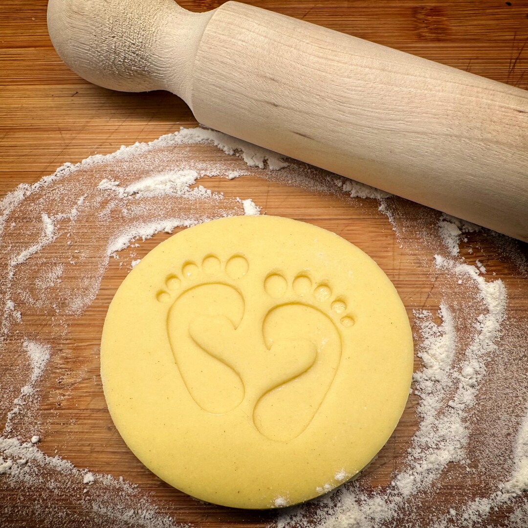 Baby Feet Shower Cookie Cutter / Play Doh & Clay Stamp Embosser ...
