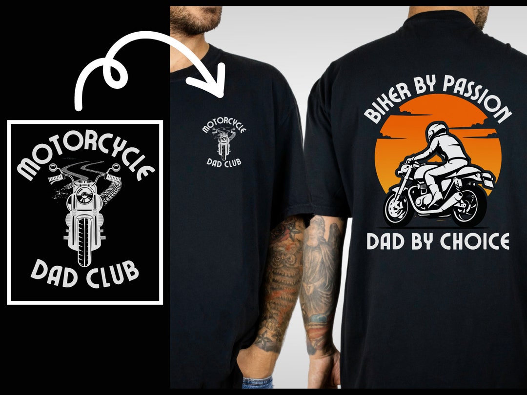 Motorcycle Dad Shirt, Fathers Day Gift, Motorcycle Shirt, Biker Shirt ...