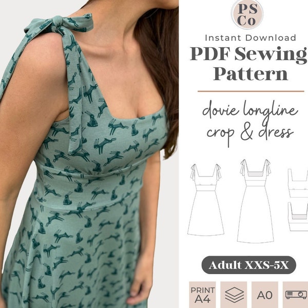 Adult a Line Dress Pattern - Etsy