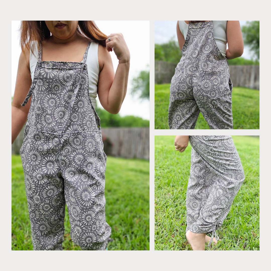 Adult Olsen Overalls PDF Sewing Pattern Overall Shortall Woven Sewing ...