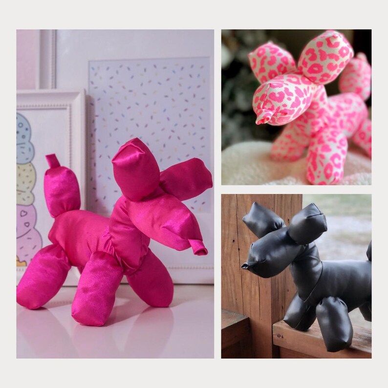 Baxter Balloon Dog Stuffie Sewing Pattern | Stuffed Animal (PDF Pattern ...