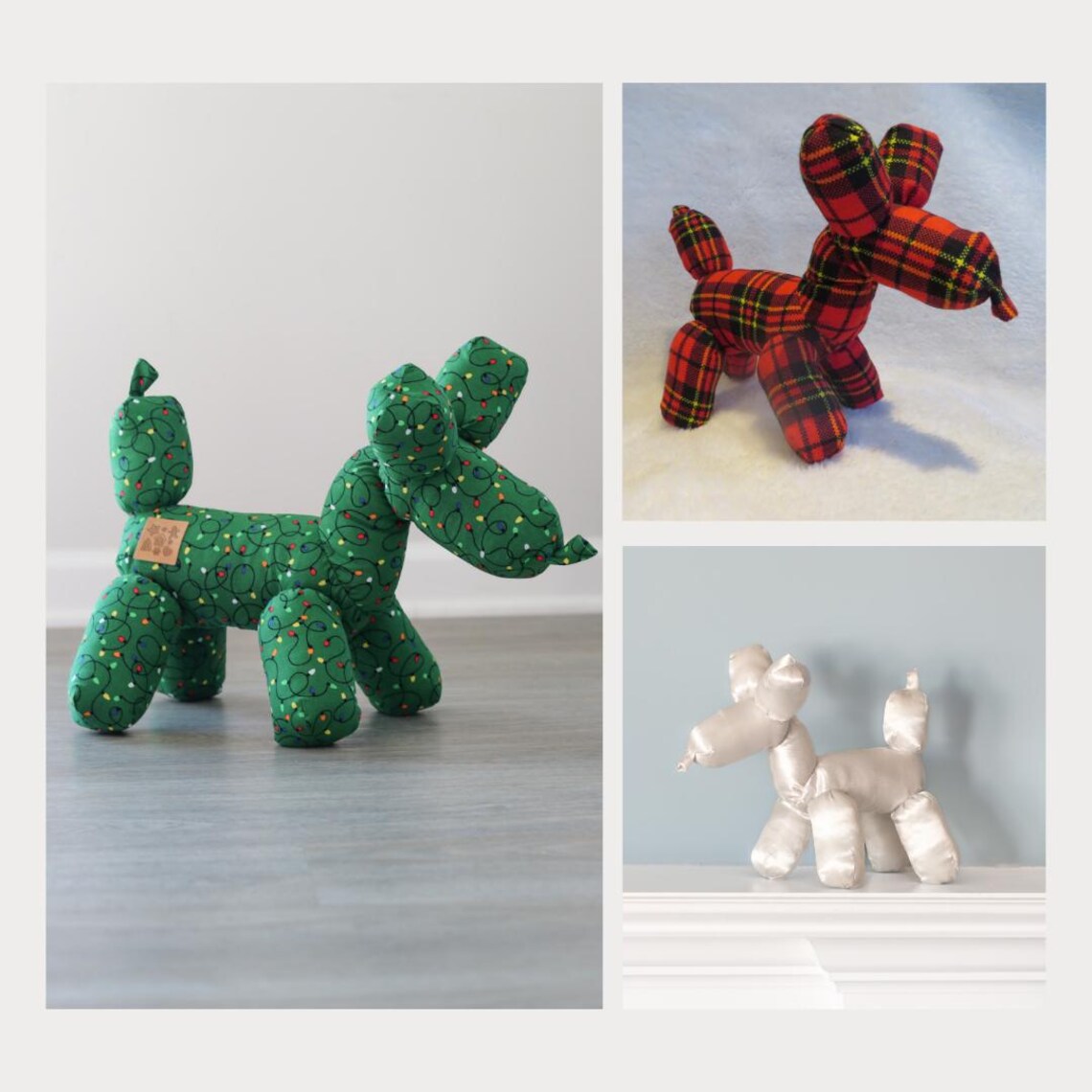 Baxter Balloon Dog Stuffie Sewing Pattern | Stuffed Animal (PDF Pattern ...
