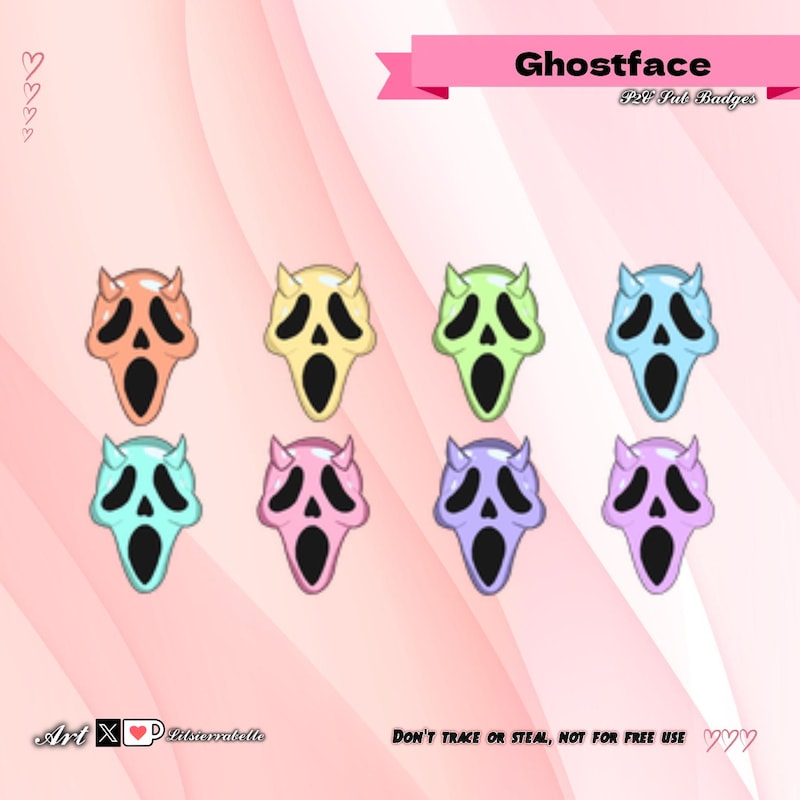 Scream Ghostface Badge - Etsy