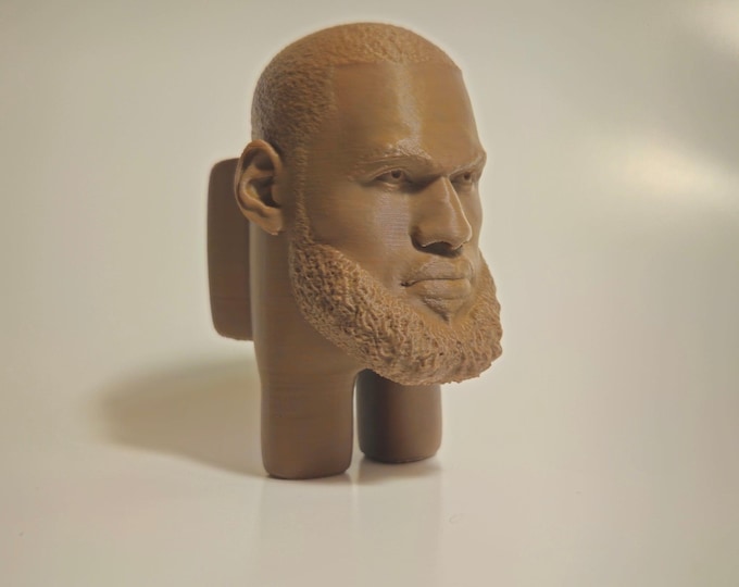 Lebron James Sus Crewmate 3D Printed Figure, Gag Gift, Desktop ...