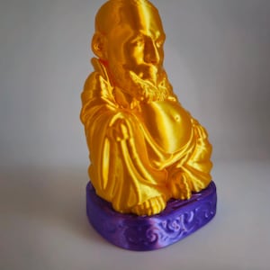 Lebron James Buddha Statue - Lebuddha, 3D Printed, Gag Gift, Desktop ...