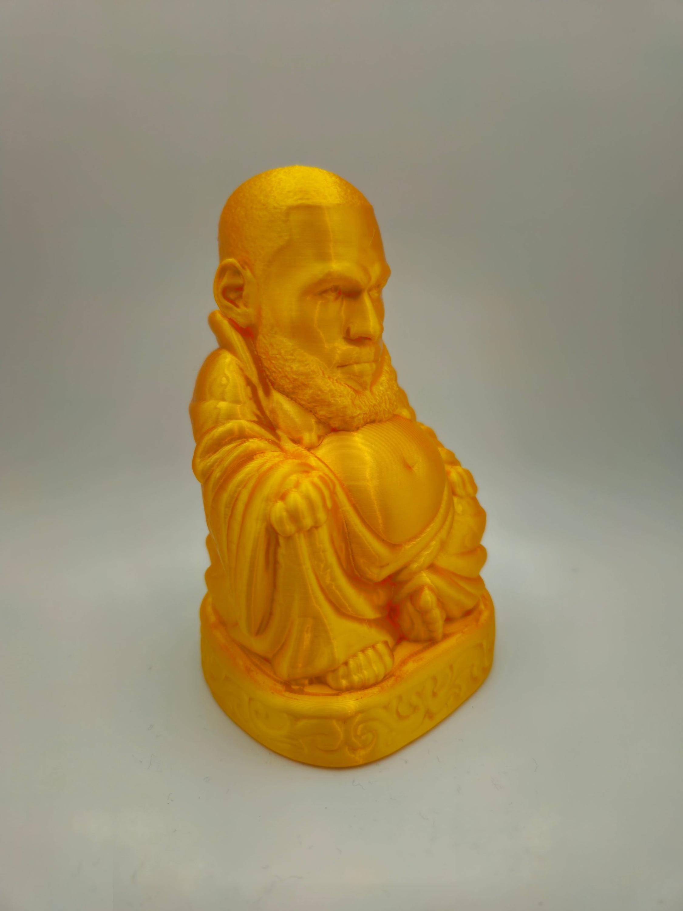Lebron James Buddha Statue - Lebuddha, 3D Printed, Gag Gift, Desktop ...