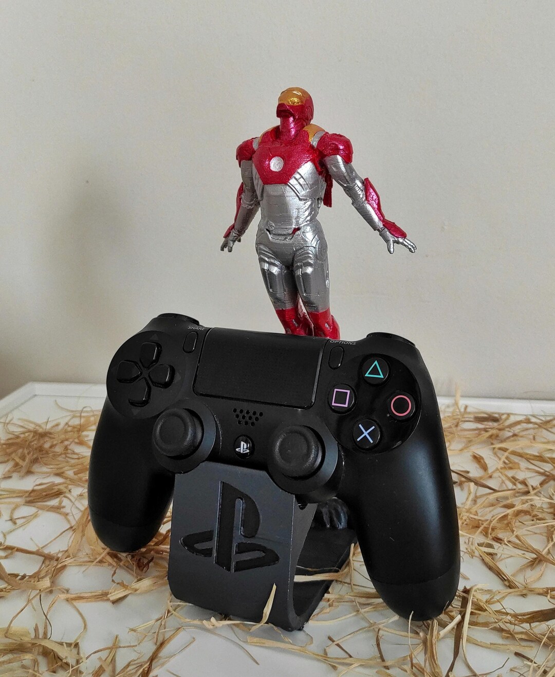 Iron Man Controller Stand Custom Marvel-themed Holder for PS4, PS5, and ...