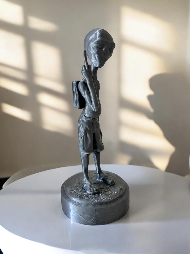 Paul the Alien 3D Printed Figurine Funny Alien Statue for Home, Office ...