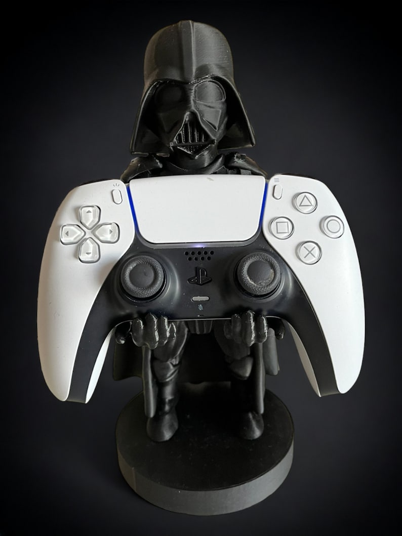 Darth Vader PS5 Controller Stand the Dark Side of Gaming, 3D Printed ...