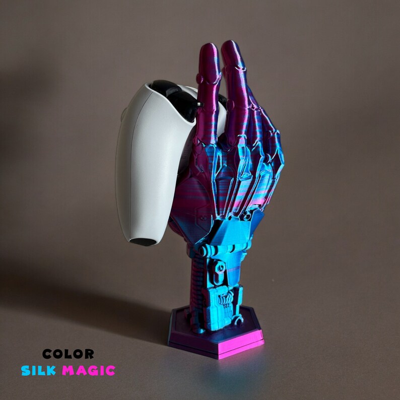 Futuristic Robotic Arm Controller Stand, Gaming Gear Holder, Cybernetic ...