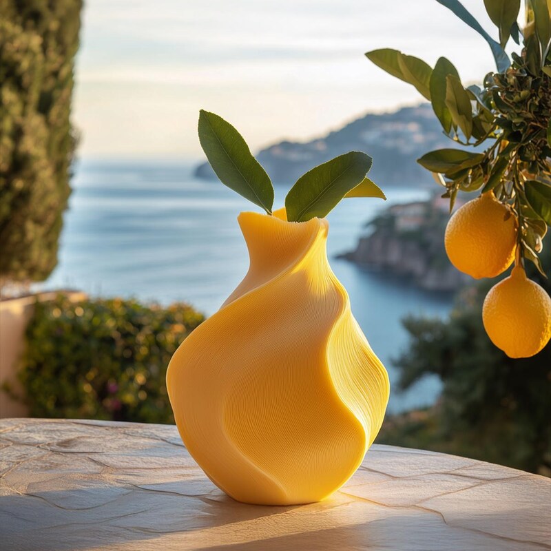 Yellow Vases - Etsy
