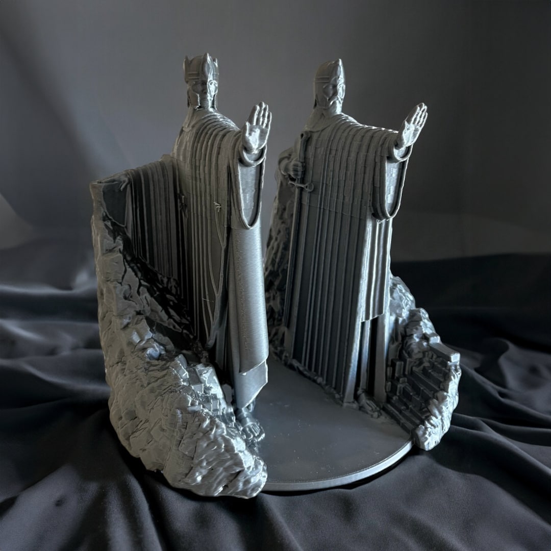 Argonath Desk Statue Lord of the Rings Inspired, Majestic 3D Printed ...