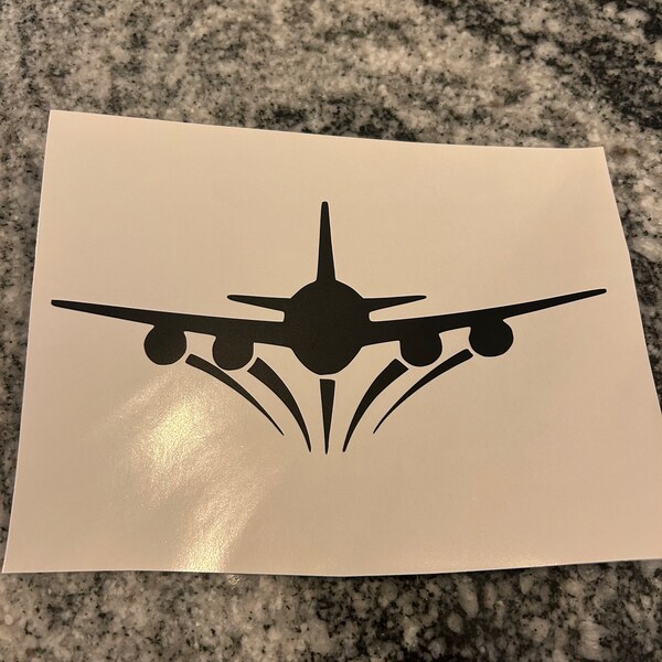 Plane Decal - Etsy