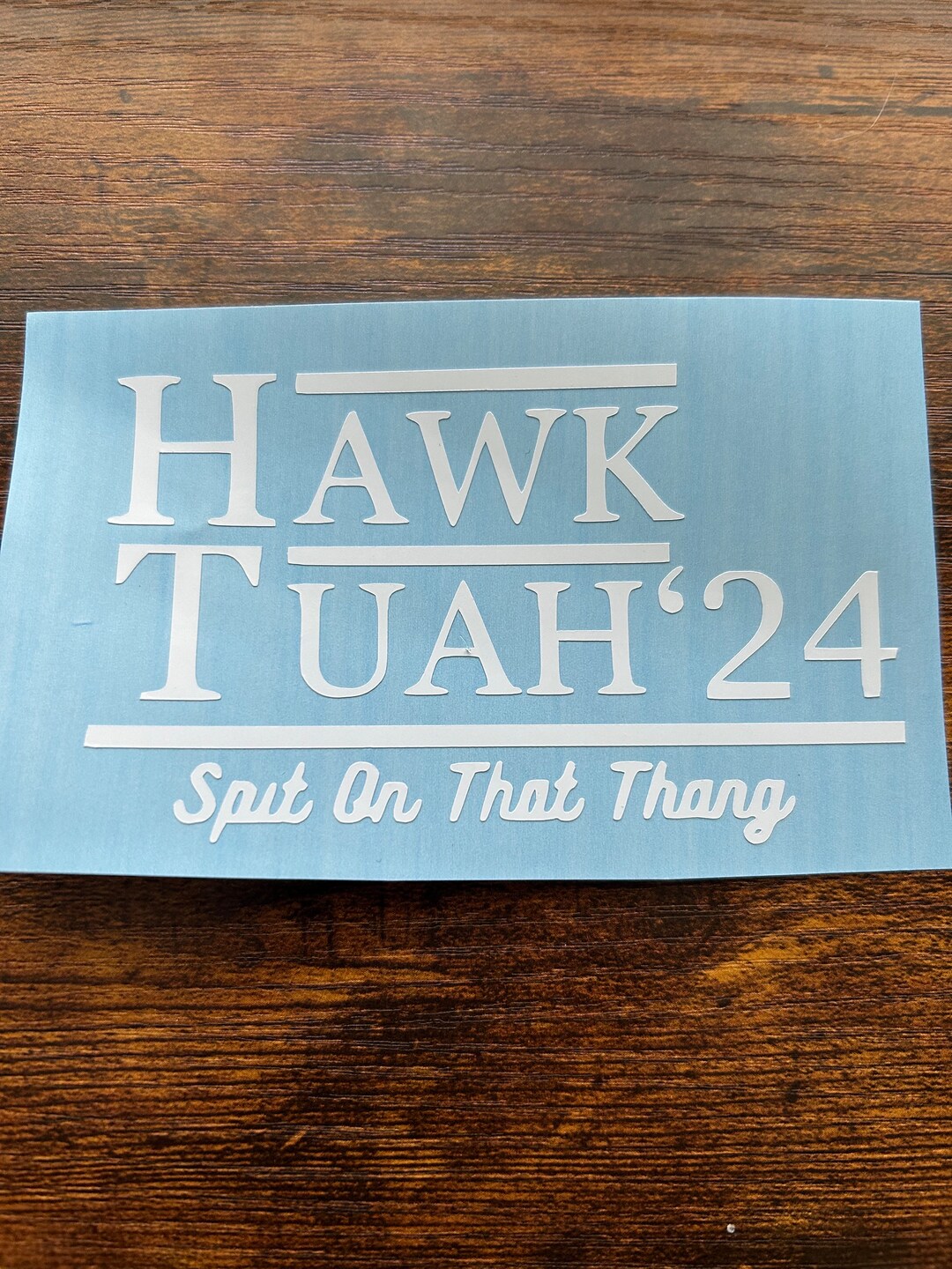 Hawk Tuah 24 Decal - Etsy