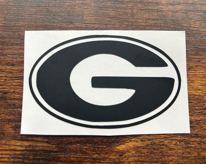 Georgia Bulldogs UGA 12 Premium Vinyl Decal Licensed NCAA - Etsy